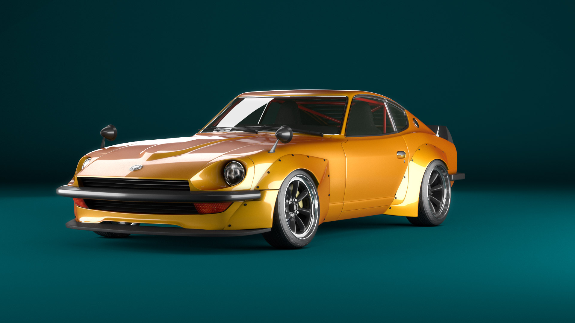 3D Datsun Wide Body Option - TurboSquid 1483892