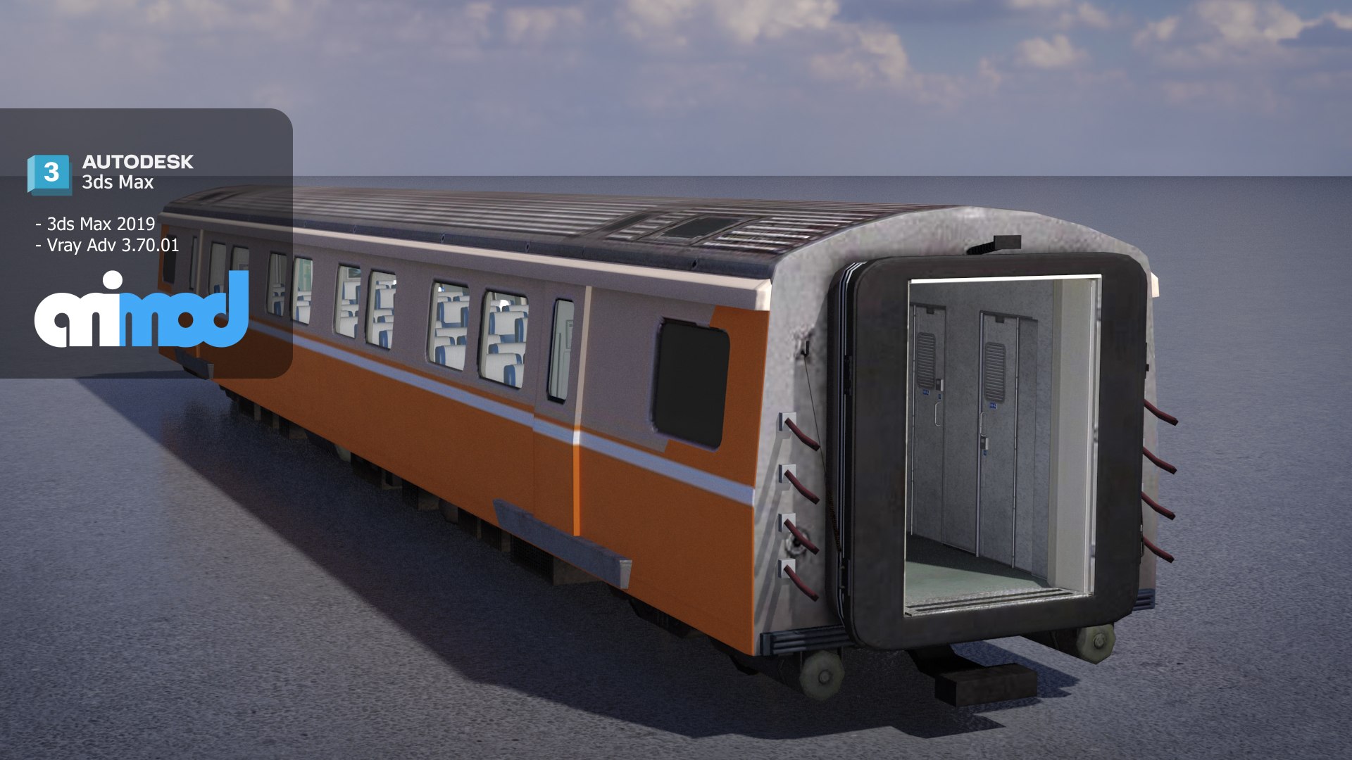 Tw Train Cabin 001 3D Model - TurboSquid 2292167