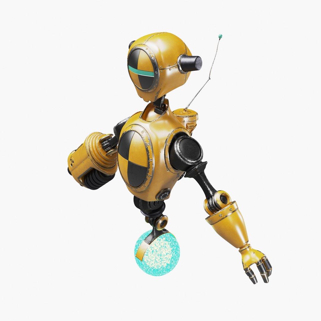 Robot Test Dummy 3D Model - TurboSquid 1432396