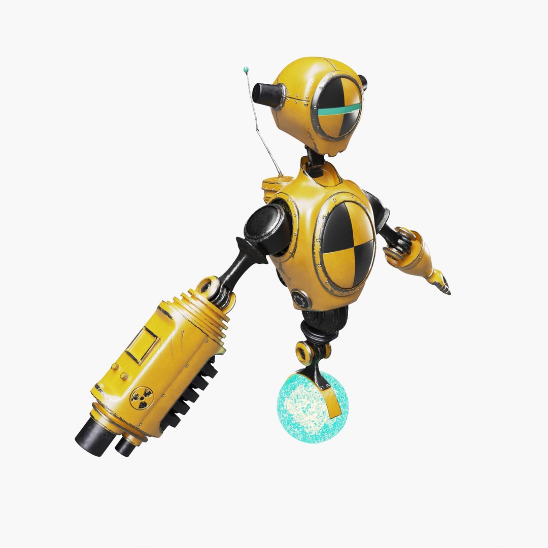 Robot Test Dummy 3D Model - TurboSquid 1432396