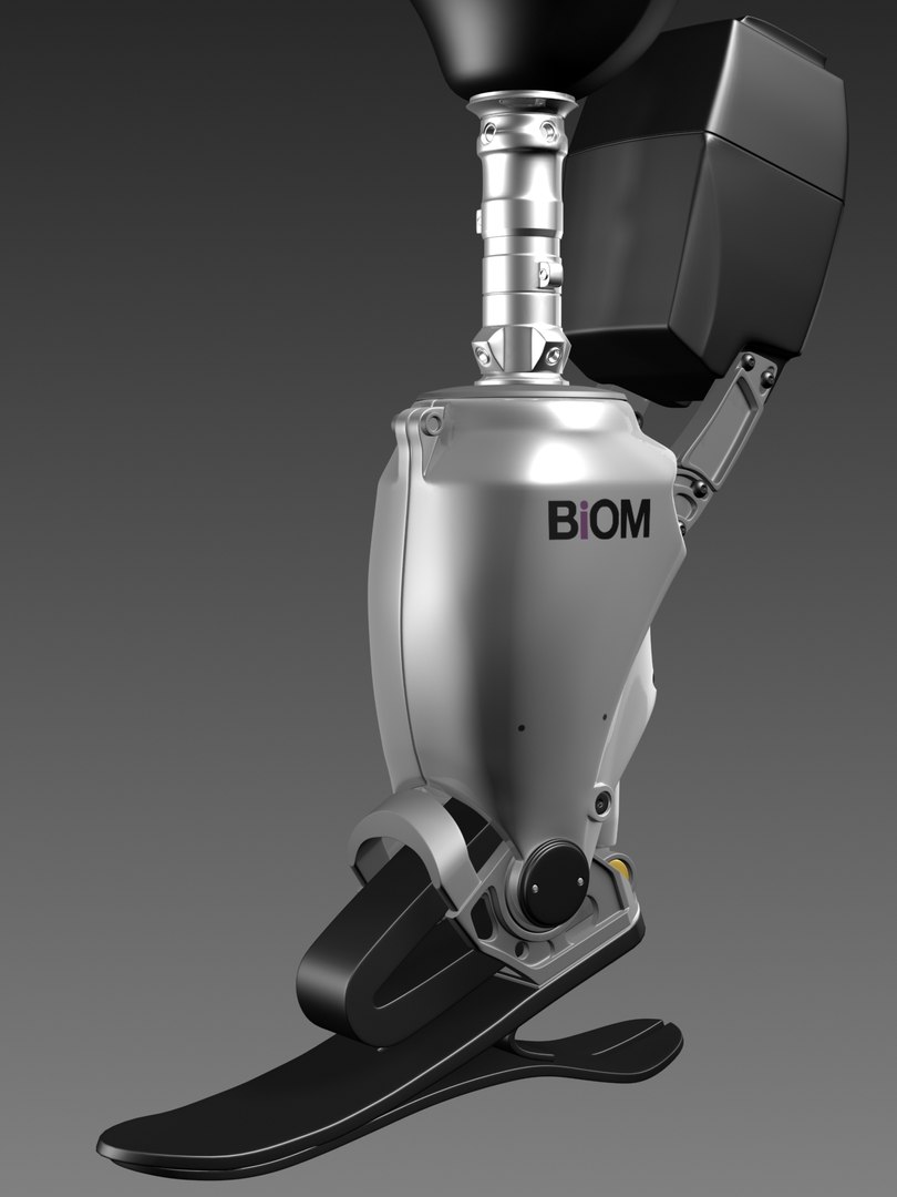 3d prosthetic leg model
