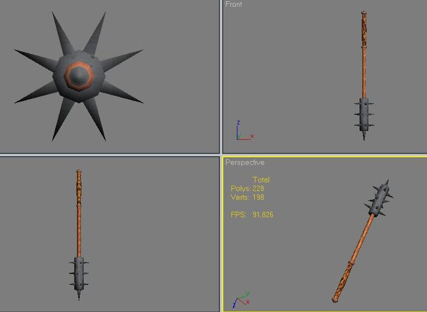 3d Model Weapon Mice