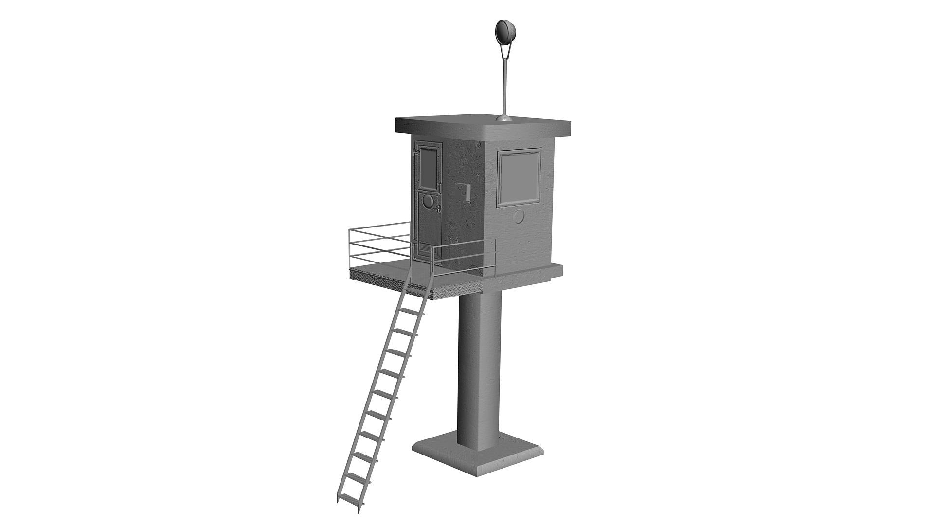 Guard Tower 3D - TurboSquid 2347090