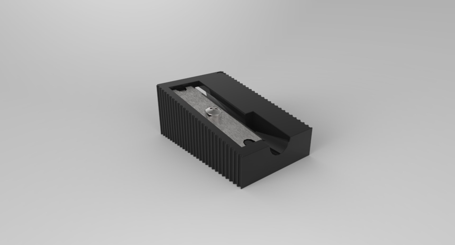 3d pencil sharpner blade model