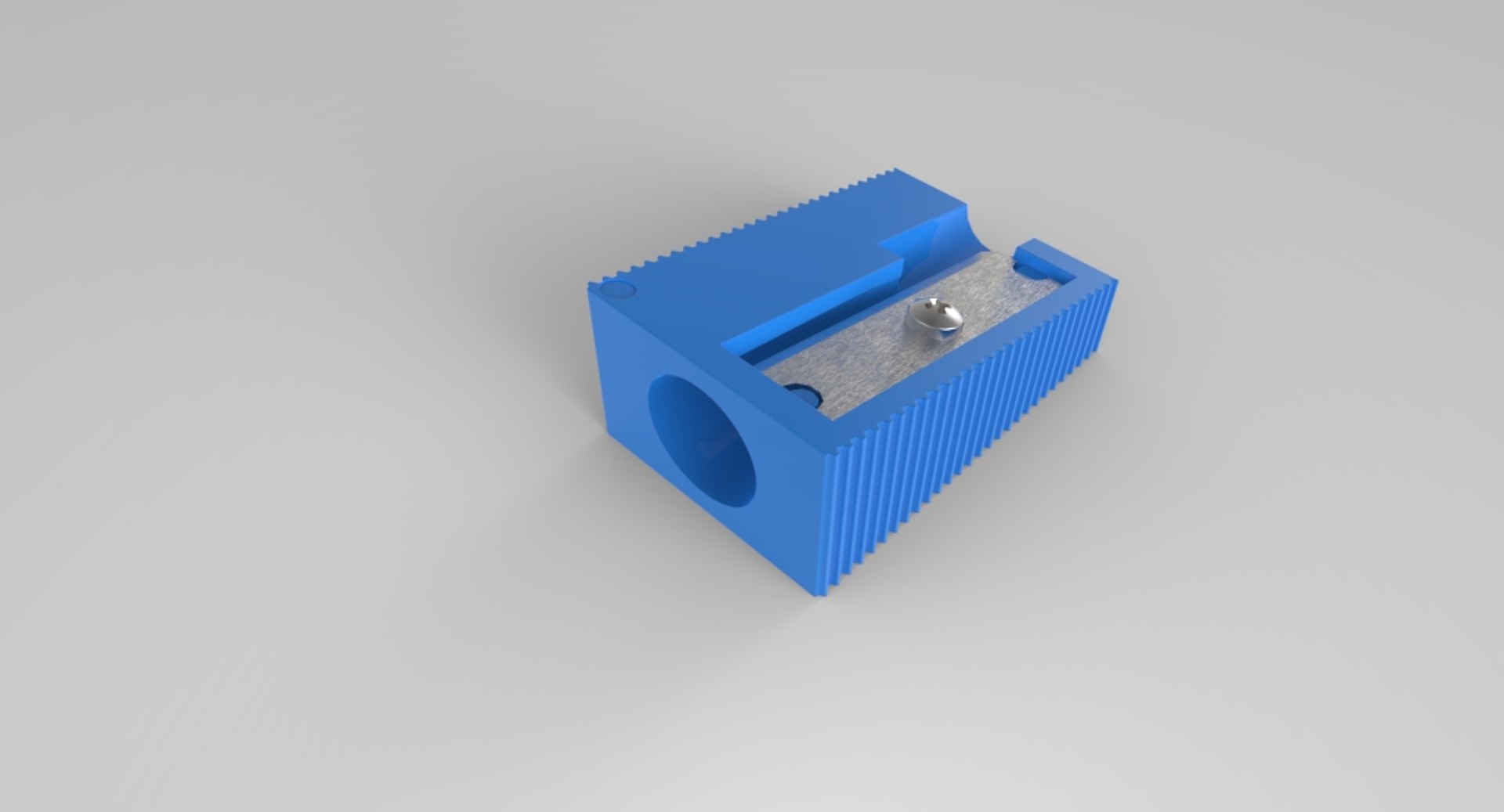 3d pencil sharpner blade model