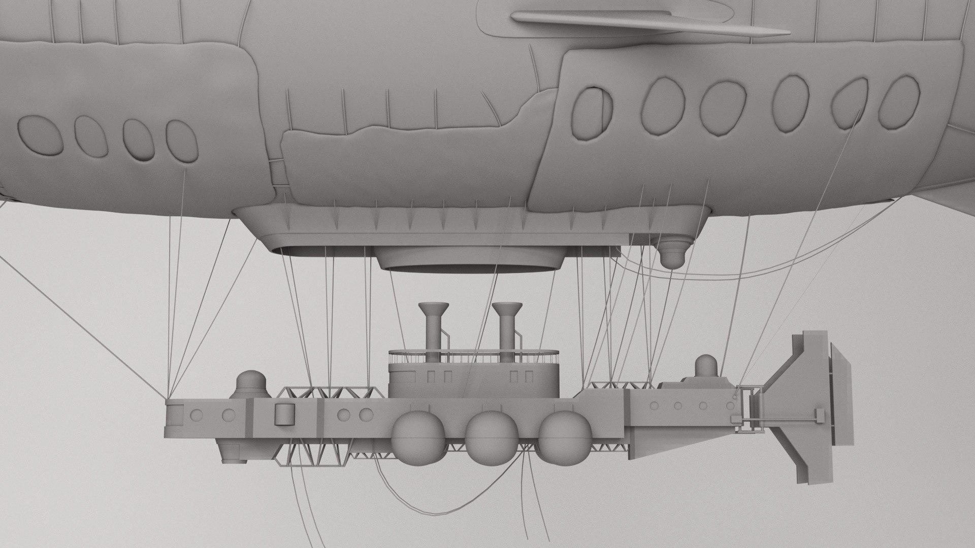 3D Airship - TurboSquid 1845563