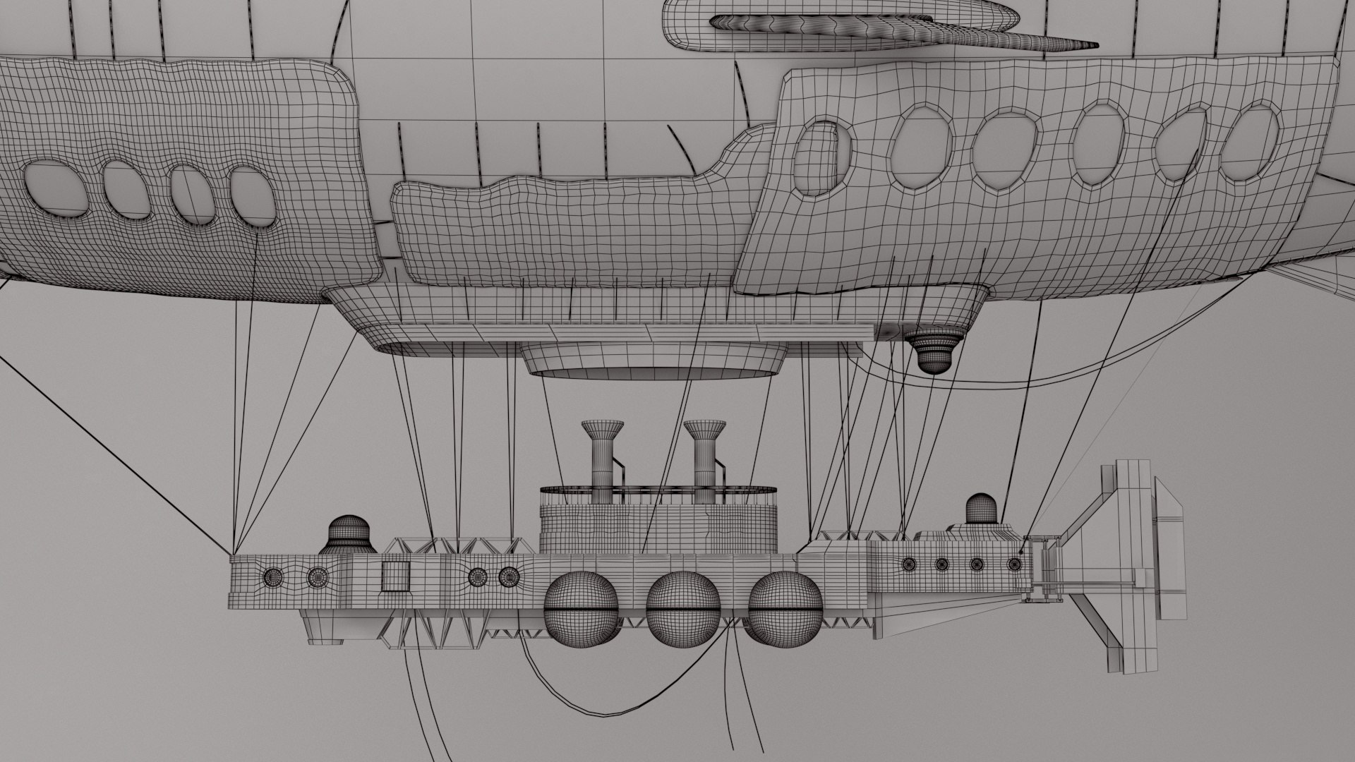 3D Airship - TurboSquid 1845563