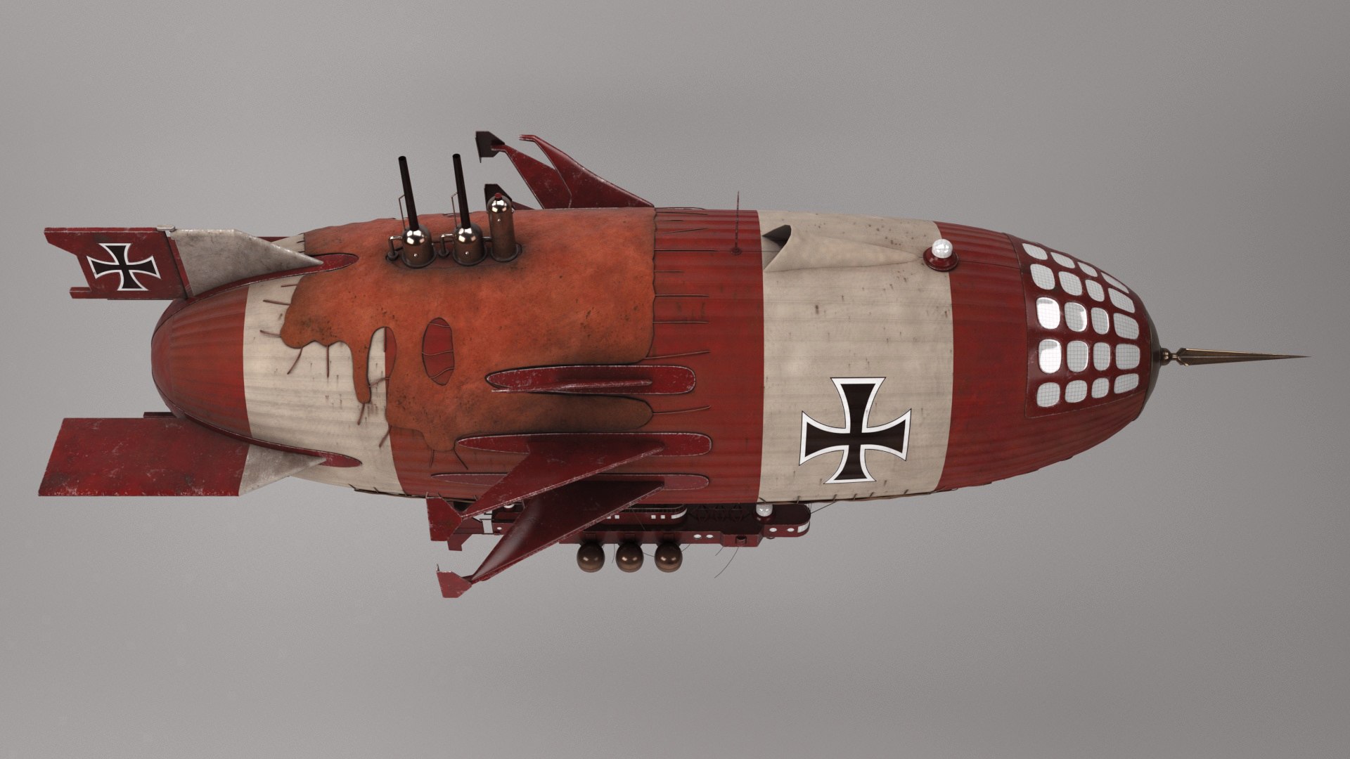 3D Airship - TurboSquid 1845563