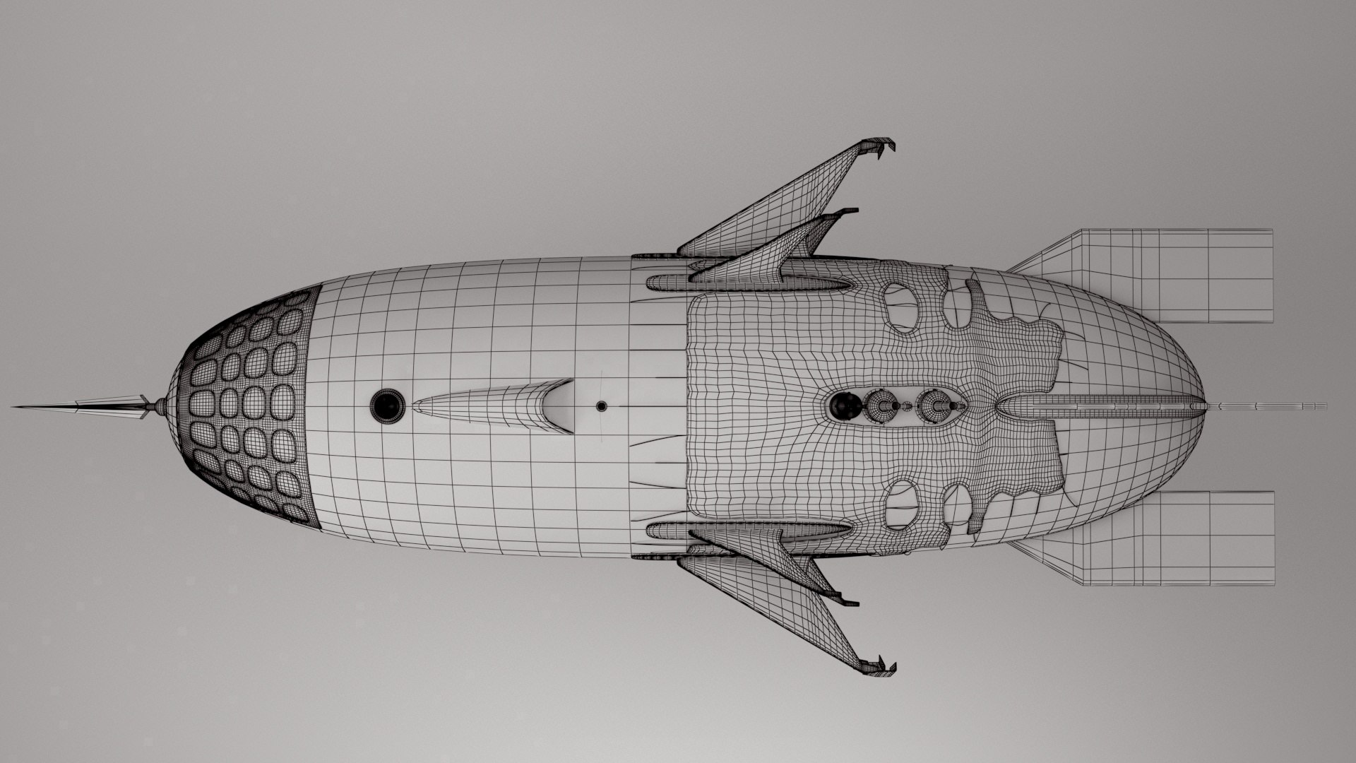 3D Airship - TurboSquid 1845563