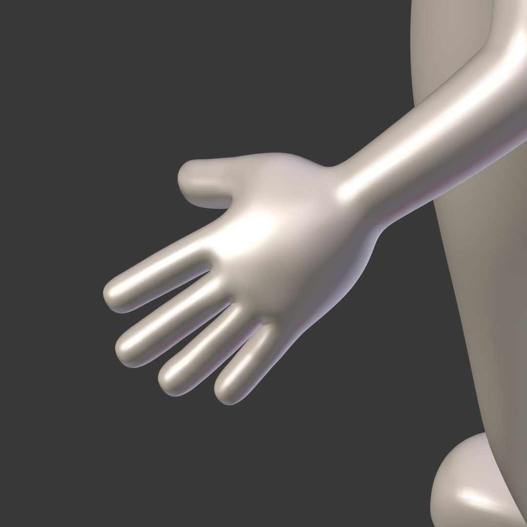 3D Model Cartoon Stickman Based - TurboSquid 1560971