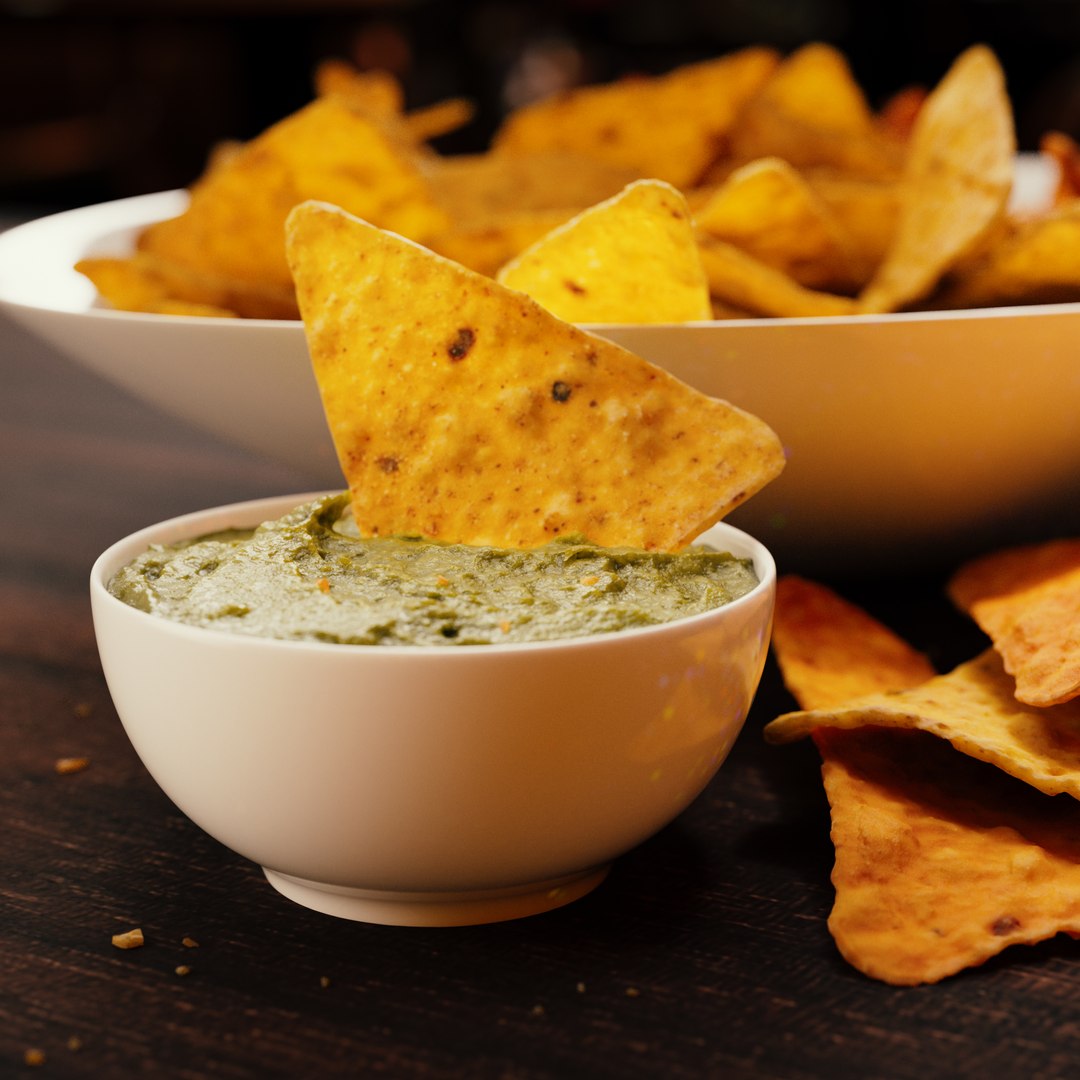 Tortilla Chips 3D Model - TurboSquid 1881027