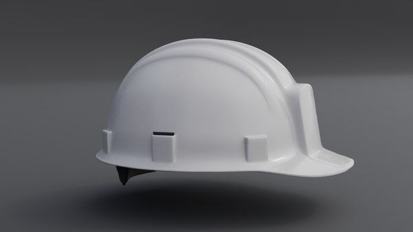 ハード ハット - ホワイト PBR3Dモデル - TurboSquid 2256371