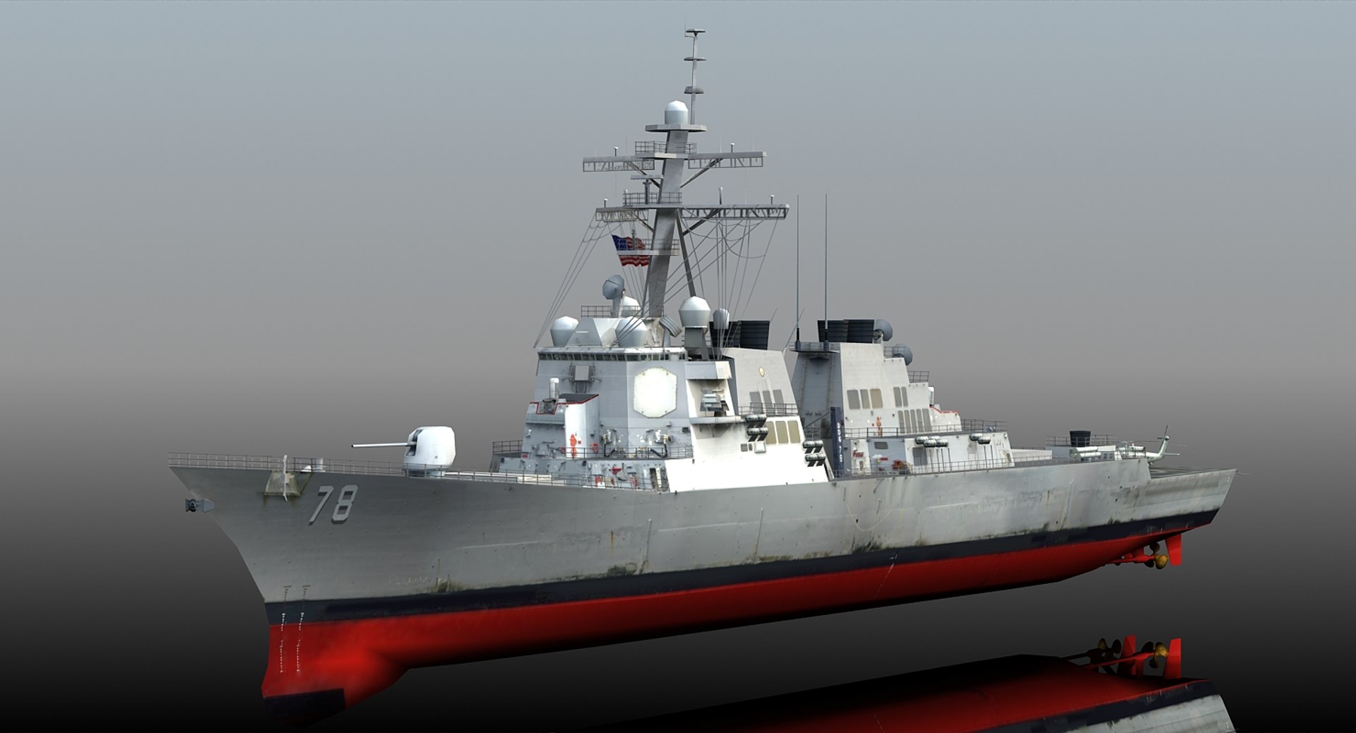 Uss Porter Ddg-78 Dd Model | 1146527 | TurboSquid