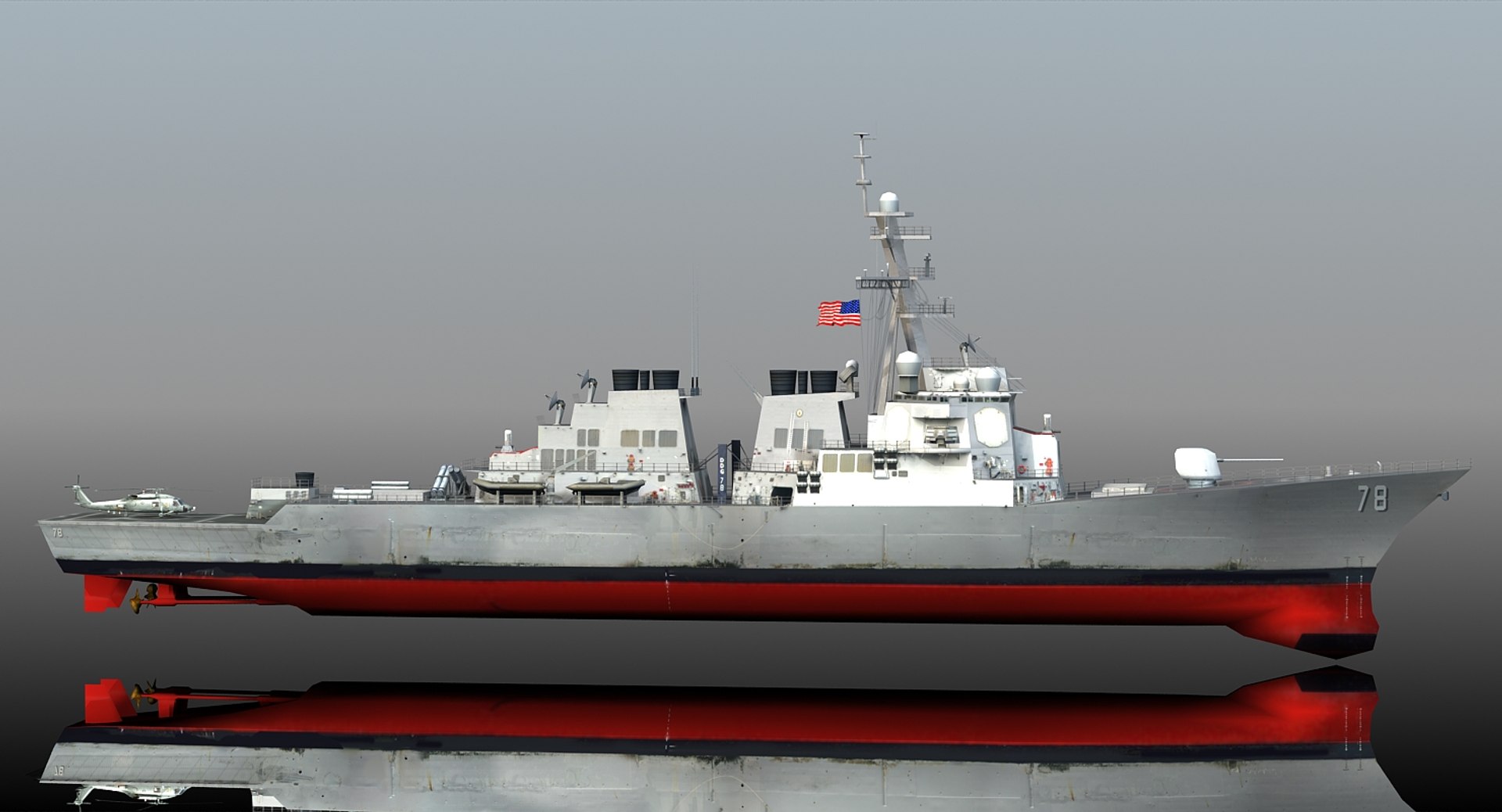Uss Porter Ddg-78 Dd Model | 1146527 | TurboSquid