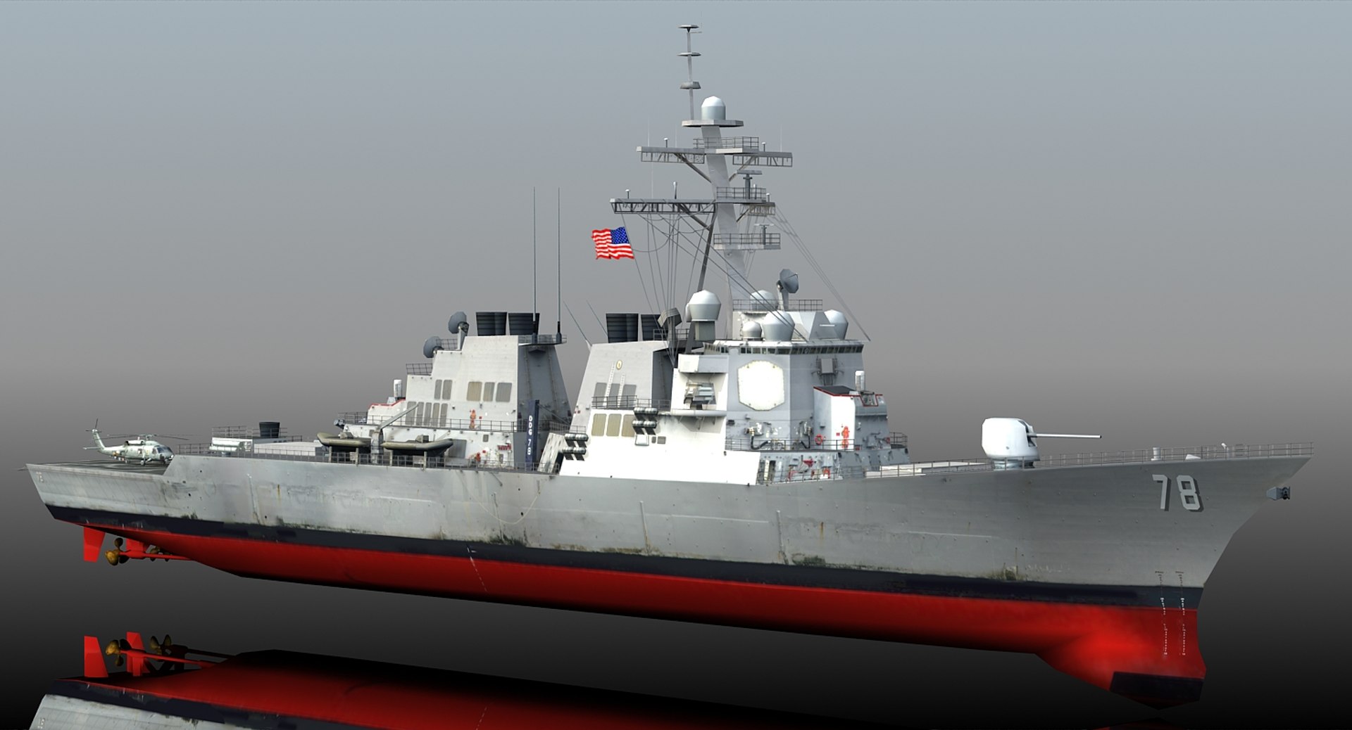 Uss Porter Ddg-78 Dd Model | 1146527 | TurboSquid