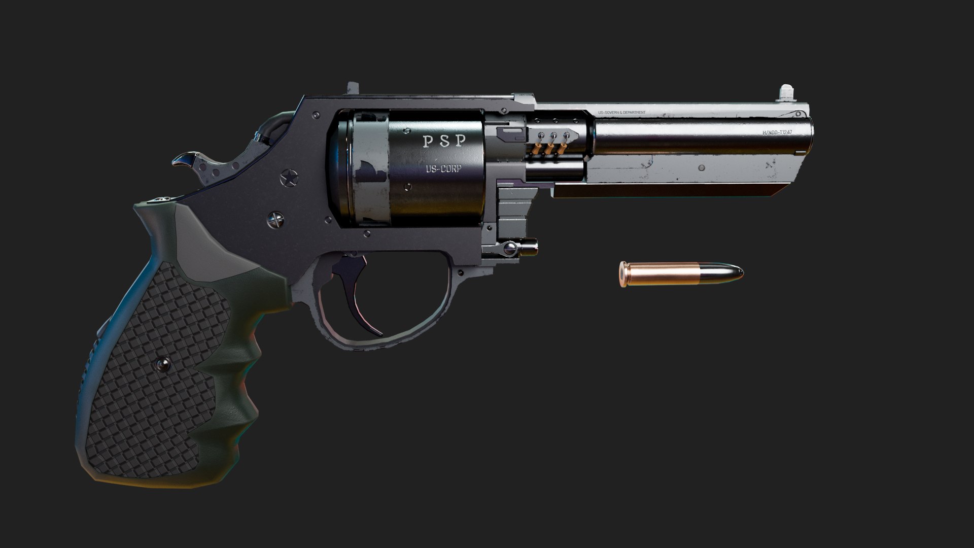 3D Rvolver Sci-fi Model - TurboSquid 2074785