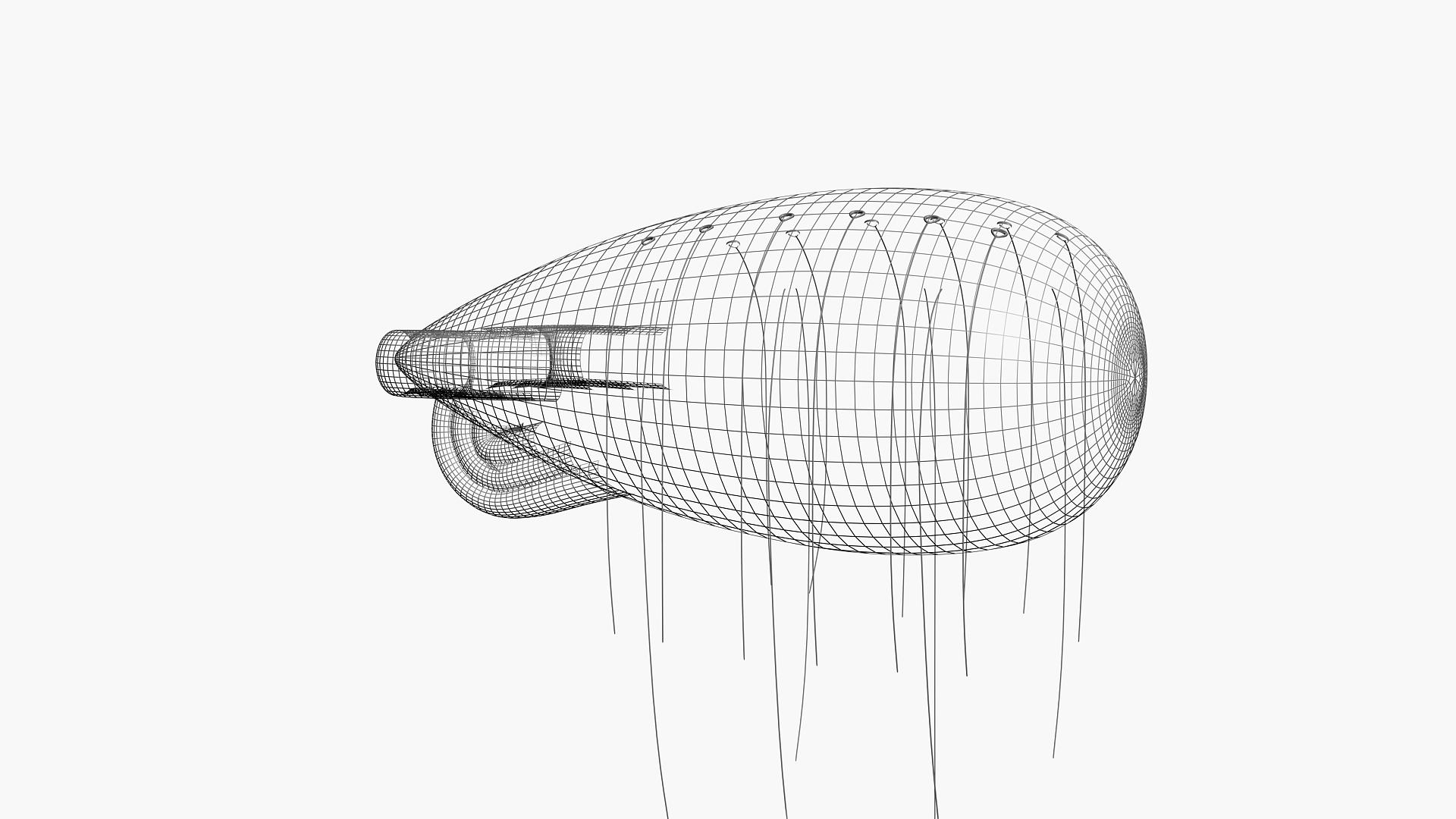 3D Barrage Balloon - TurboSquid 2350414