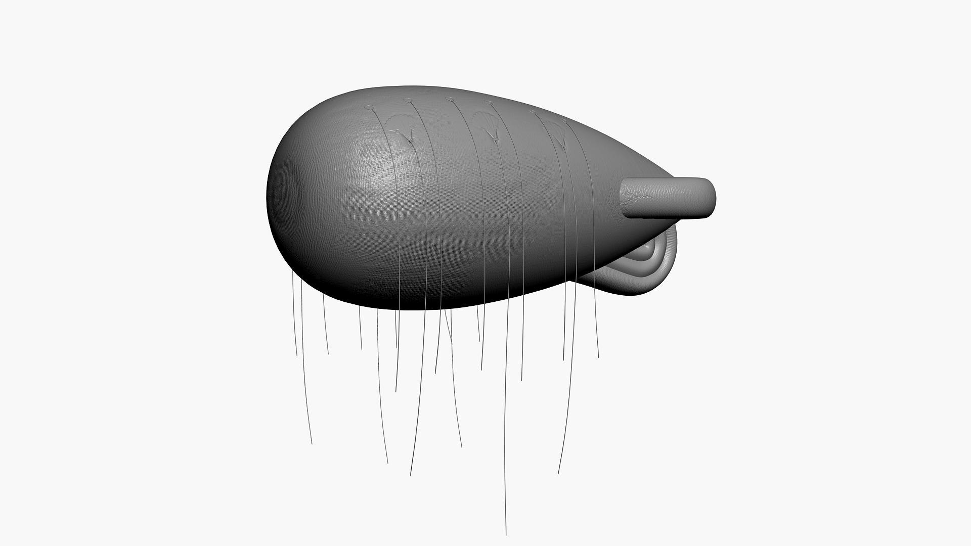 3D Barrage Balloon - TurboSquid 2350414