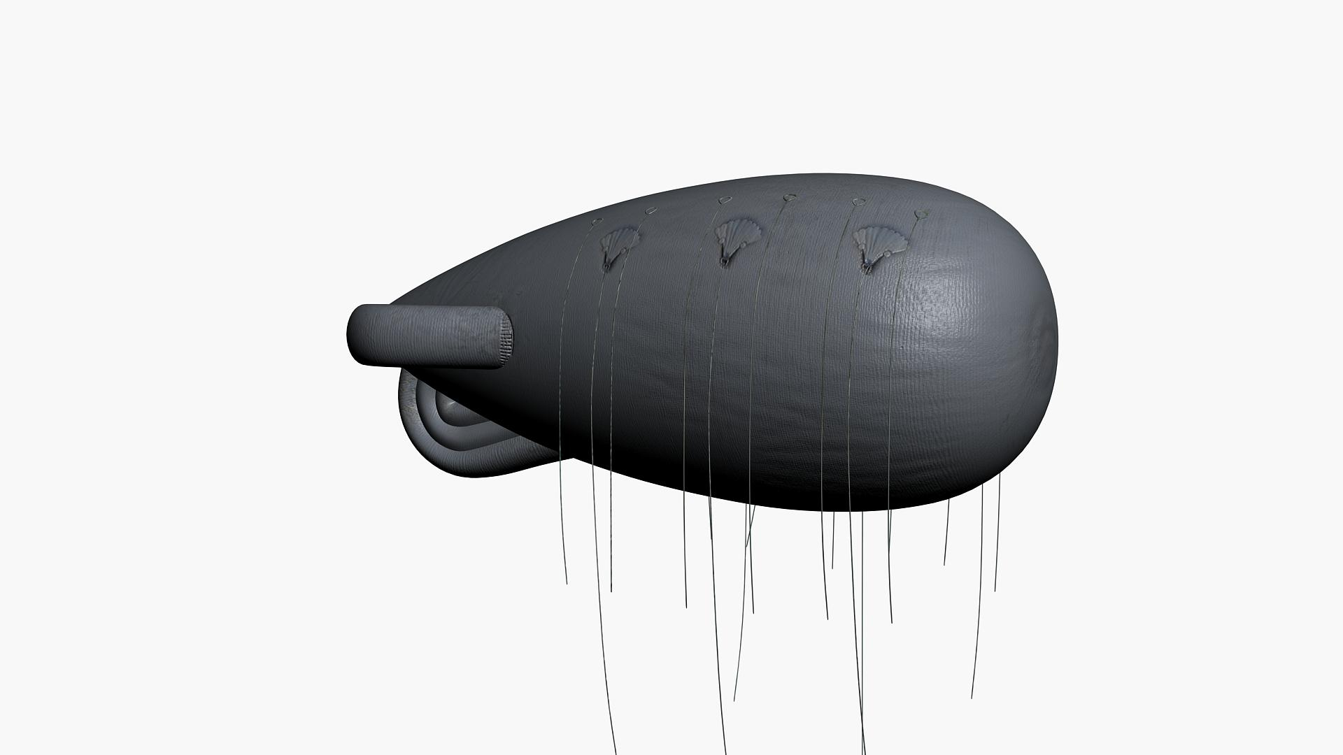 3D Barrage Balloon - TurboSquid 2350414