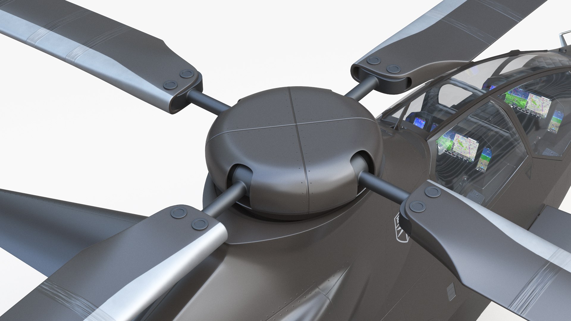 3D Bell 360 Invictus Helicopter Model - TurboSquid 2289949