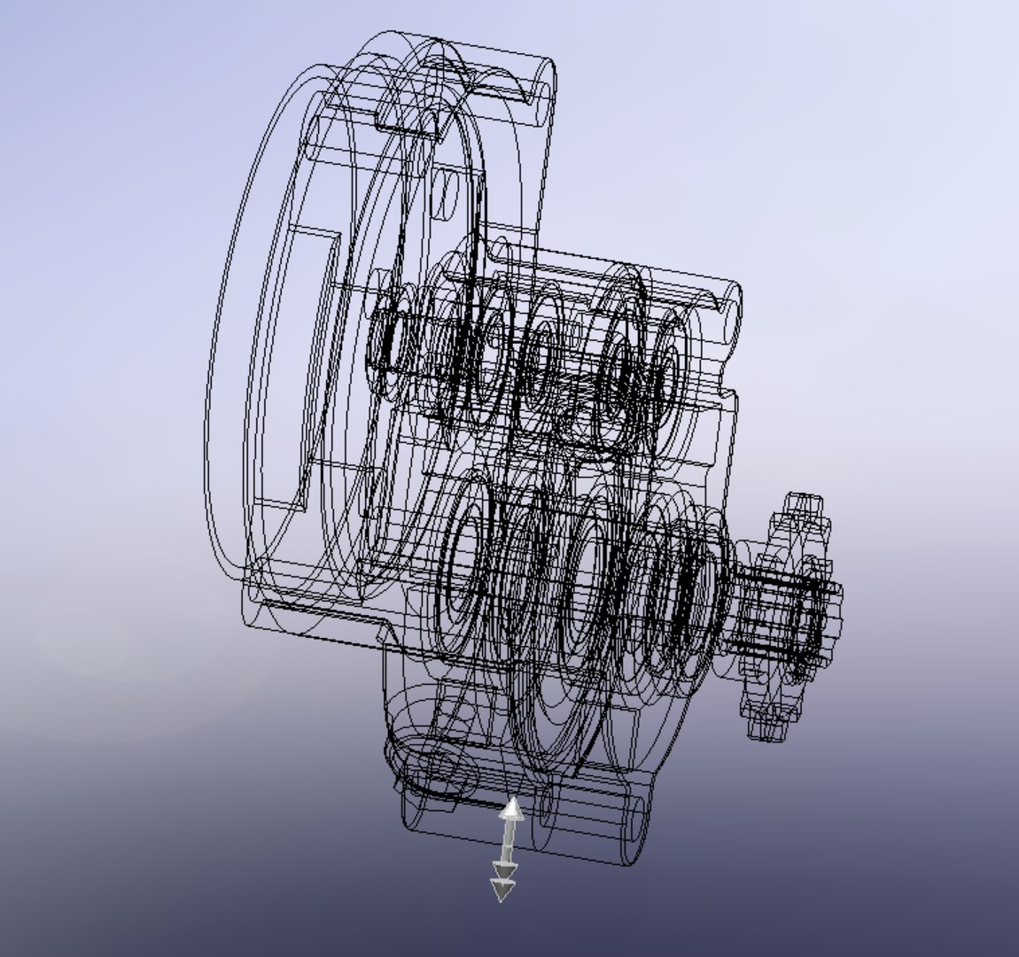 SMALL ENGINE TRANSMISSION SCOOTER GOKART 49cc 50cc Model - TurboSquid ...