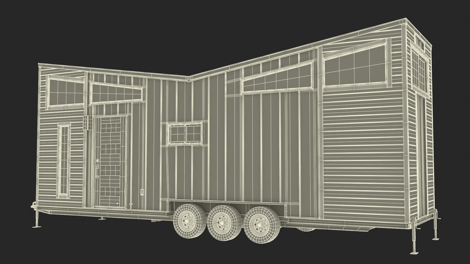 3D Tiny House For Travel - TurboSquid 2203989