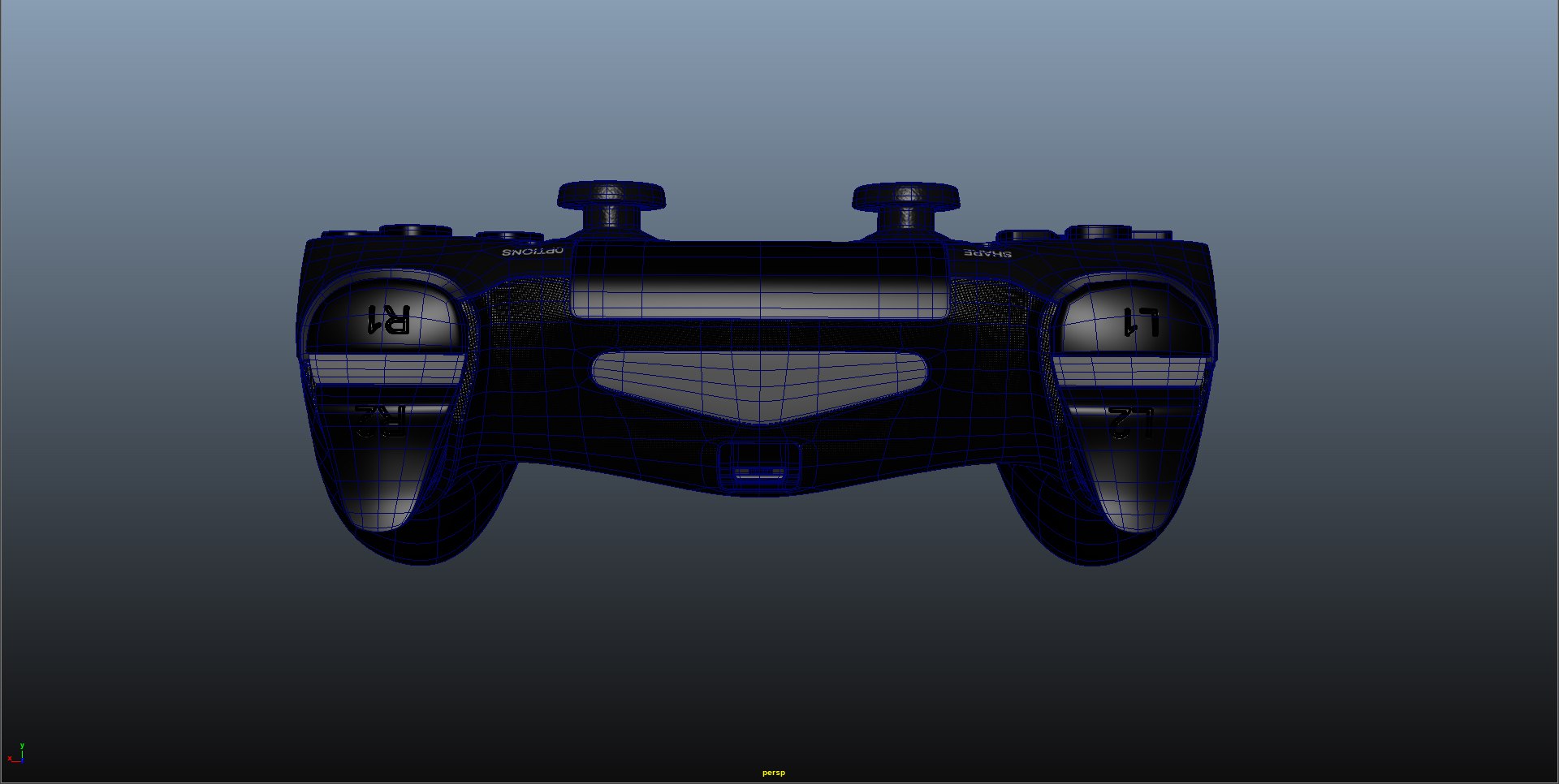 3D sony dualshock 4 model - TurboSquid 1270619