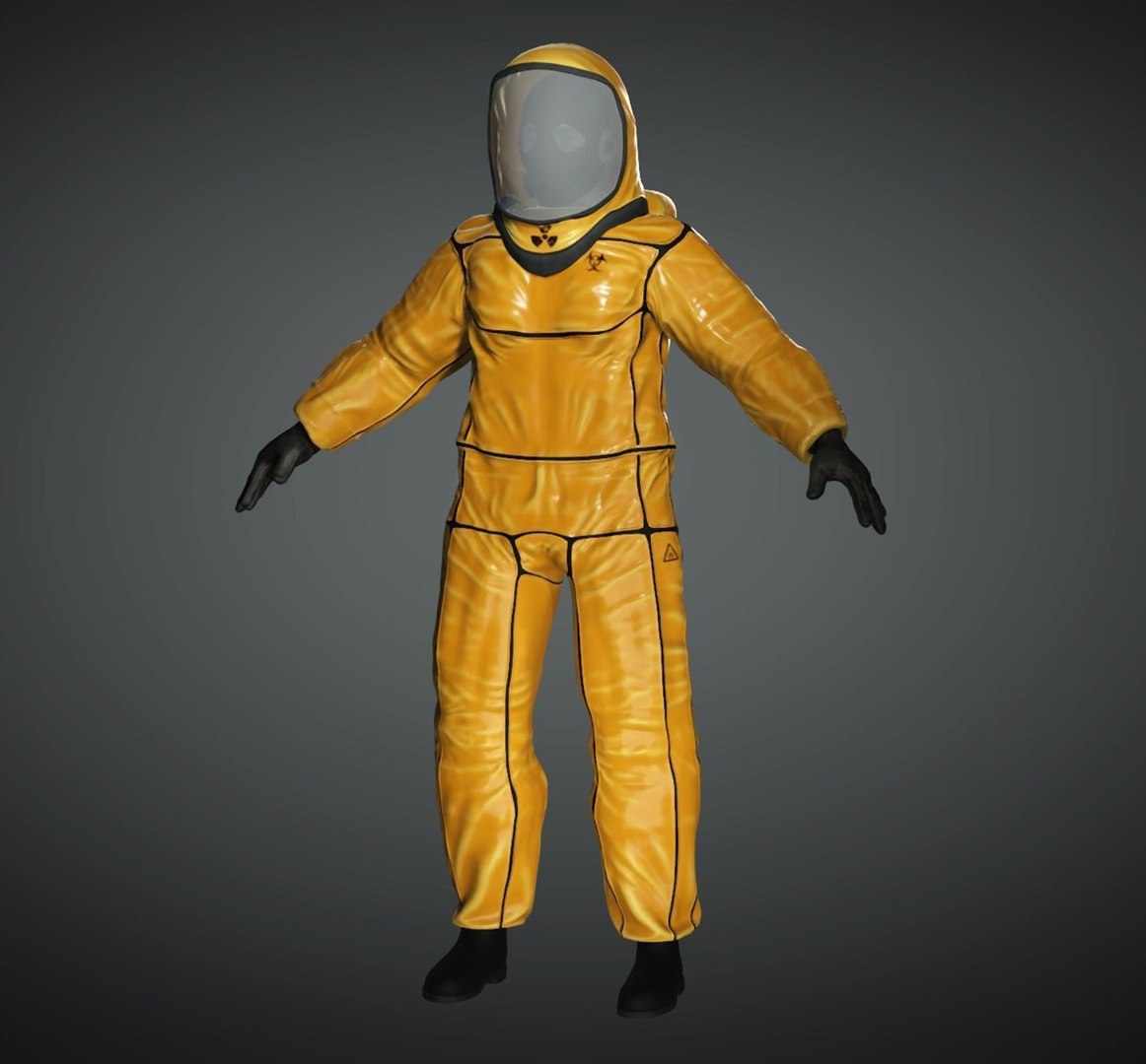 Biochemical Suit Low-poly 3D Model 3D Model - TurboSquid 1871984