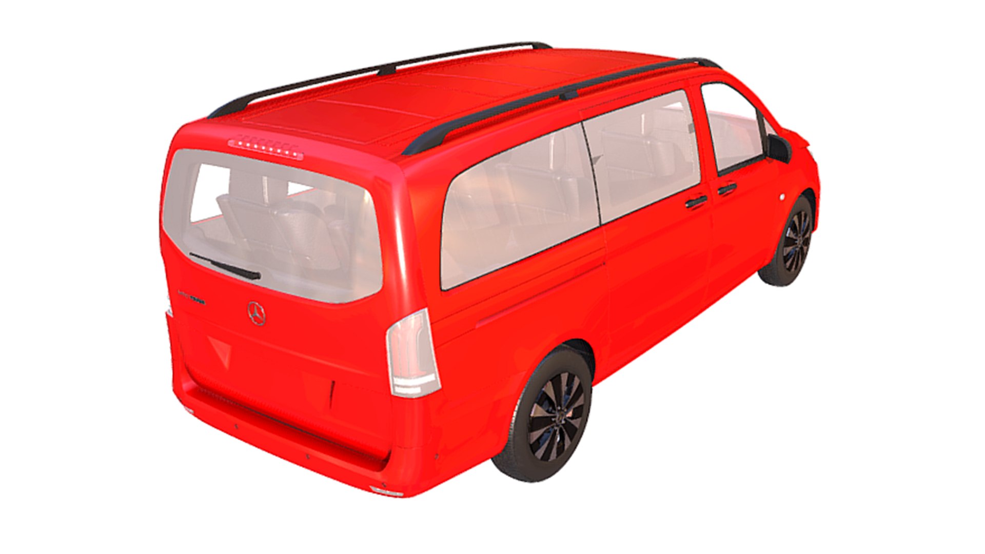 Mercedes Benz Vito Van 3D Model - TurboSquid 2167624