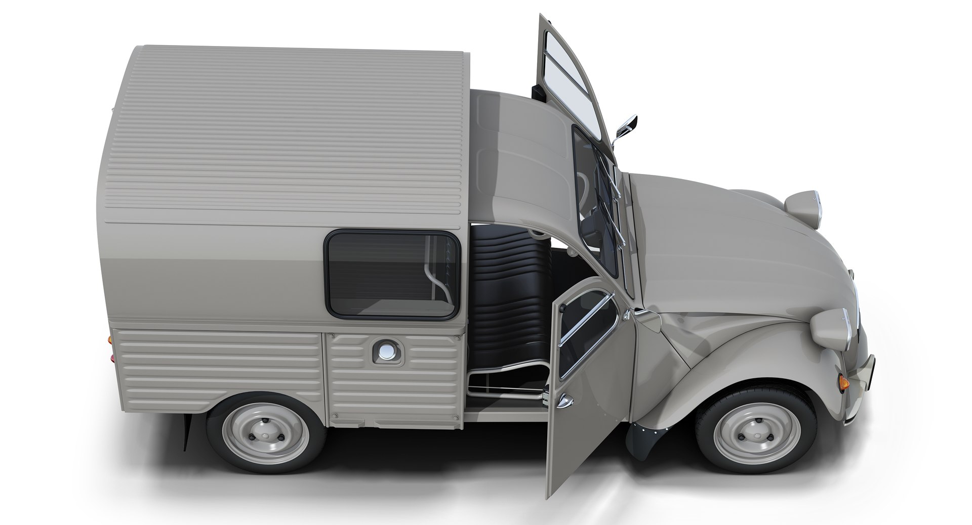 Citroen 2CV AK400 Model - TurboSquid 1925886