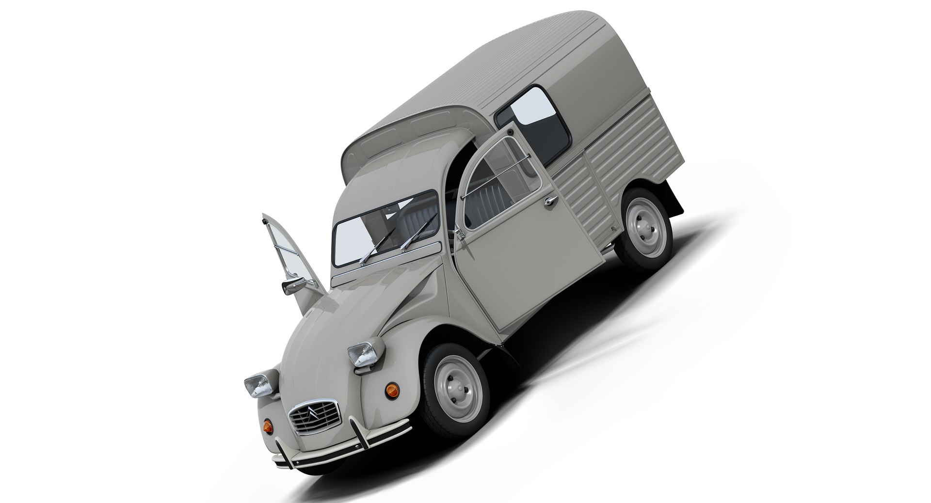 Citroen 2CV AK400 Model - TurboSquid 1925886