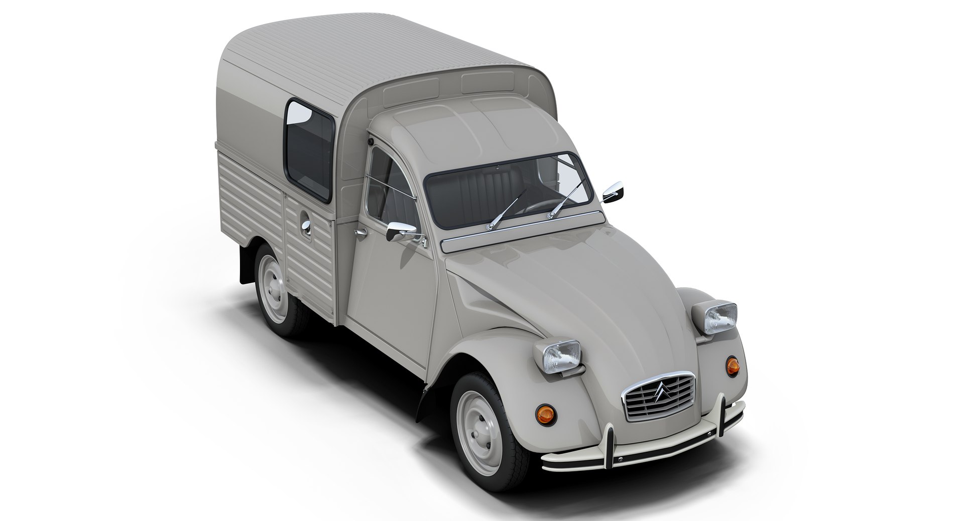 Citroen 2CV AK400 model - TurboSquid 1925886