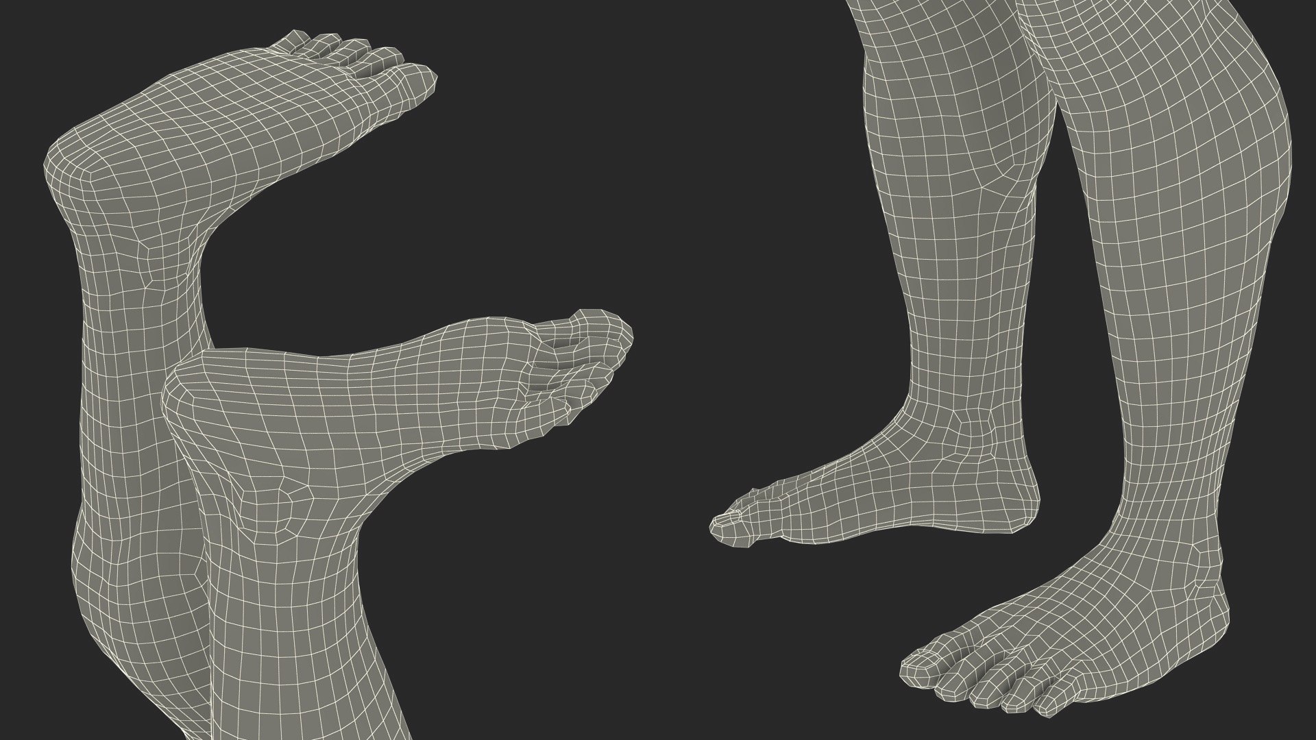 Bodybuilder Man Character T-Pose 3D model - TurboSquid 2046589