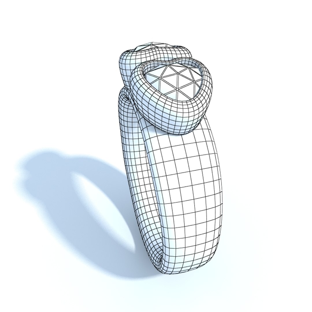 3d Ring Modelled Mesh