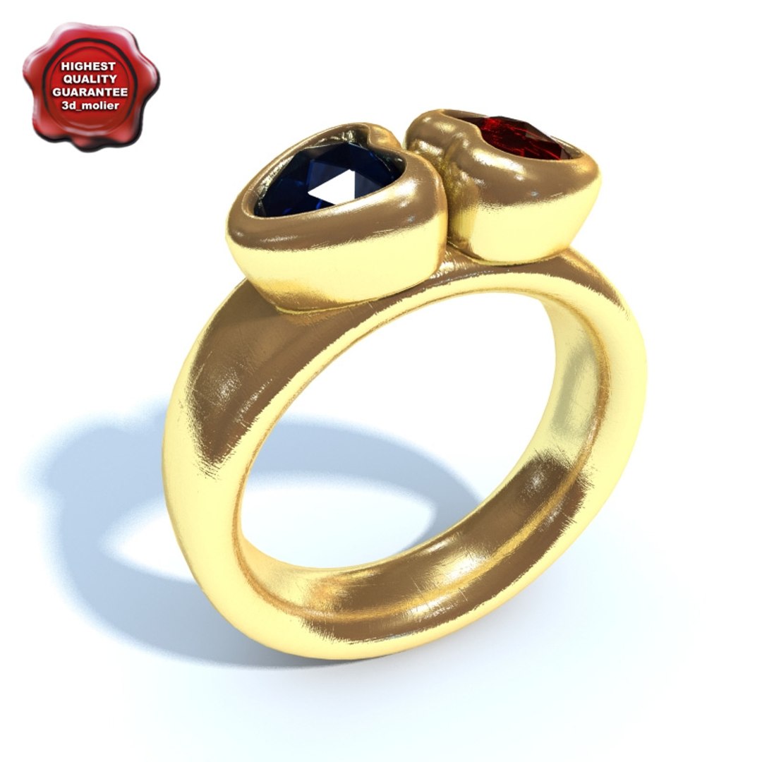3d Ring Modelled Mesh