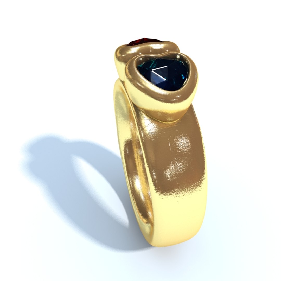 3d Ring Modelled Mesh
