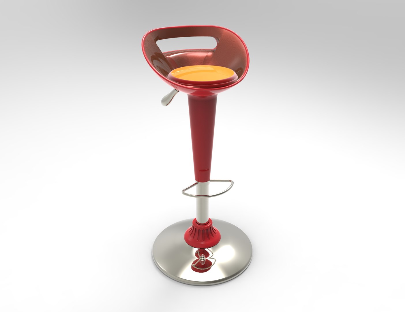 Bar Stool 3D Model - TurboSquid 1344815