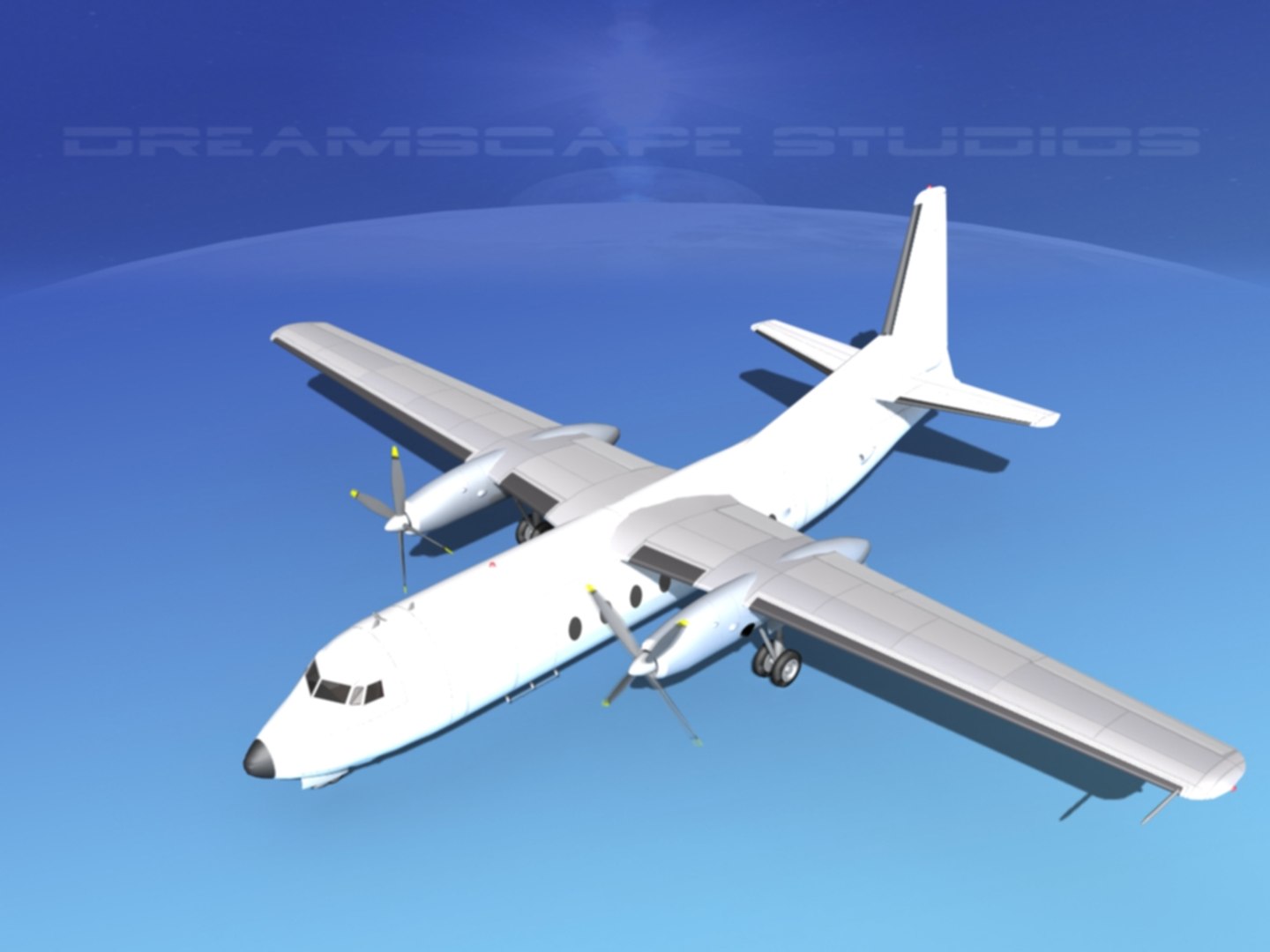 3d Fairchild 3 Model