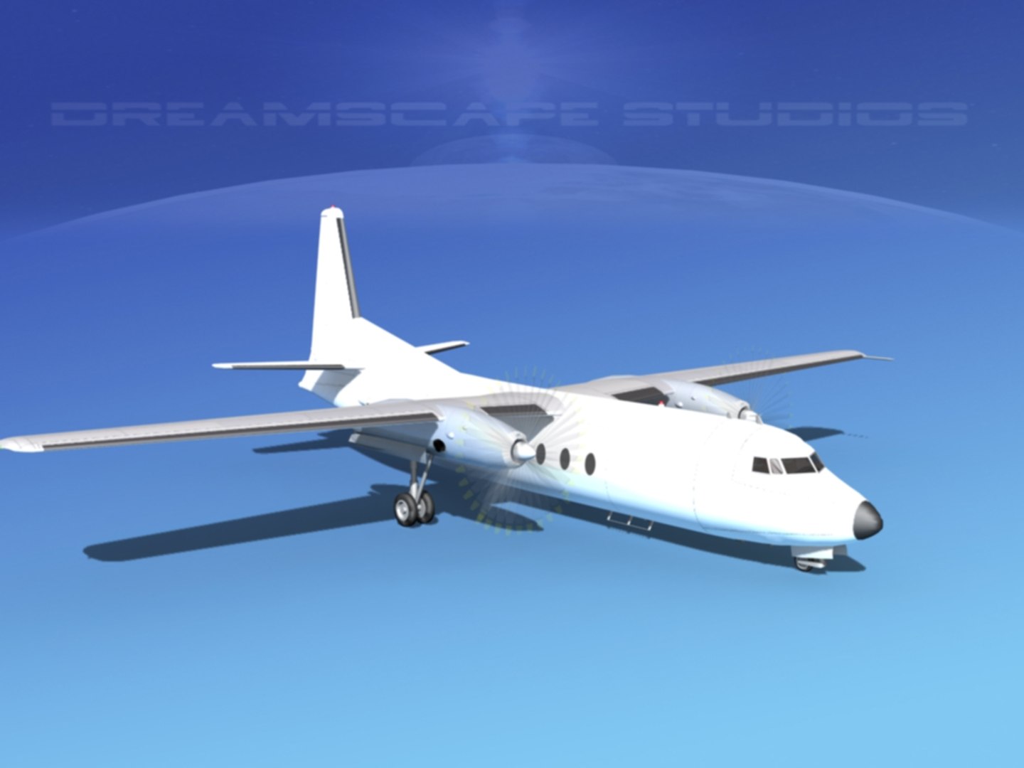 3d Fairchild 3 Model