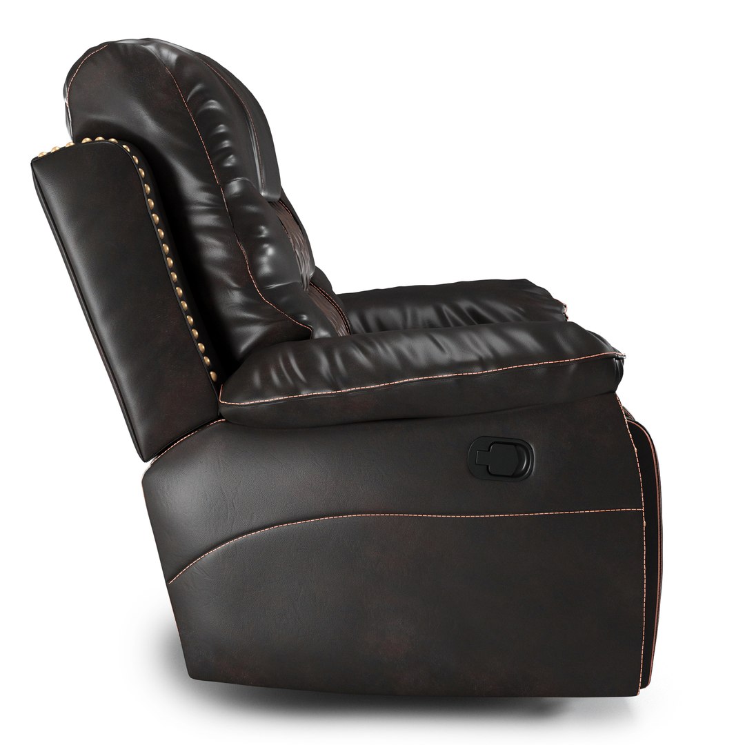 Recliner Chair LV3000 Commander Brown 3D Model - TurboSquid 1785812