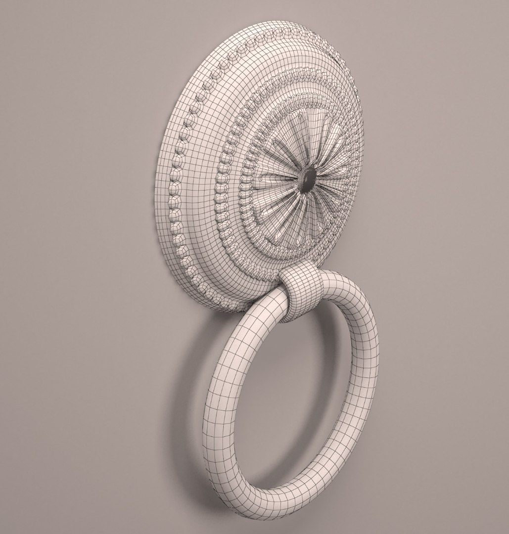 3d Model Furniture Handle