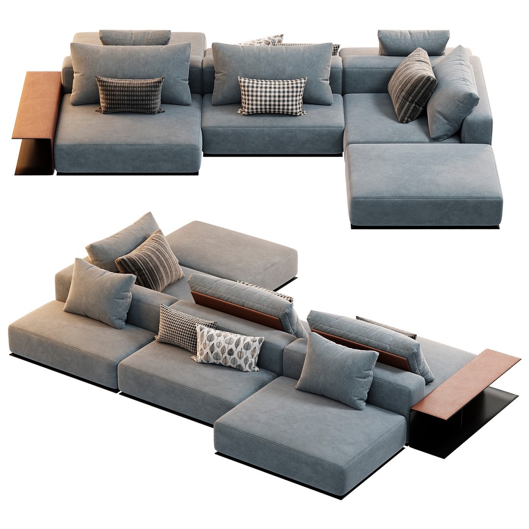 Poliform WESTSIDE Sofa 3D Model - TurboSquid 2062260