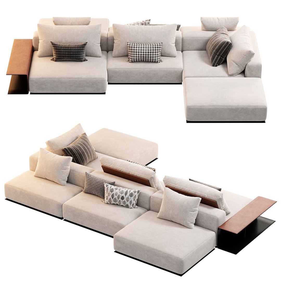 Poliform WESTSIDE Sofa 3D Model - TurboSquid 2062260