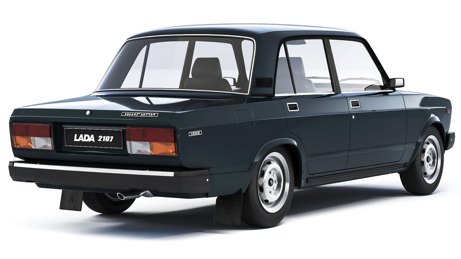 VAZ Lada 2107 1982 3D - TurboSquid 2159679