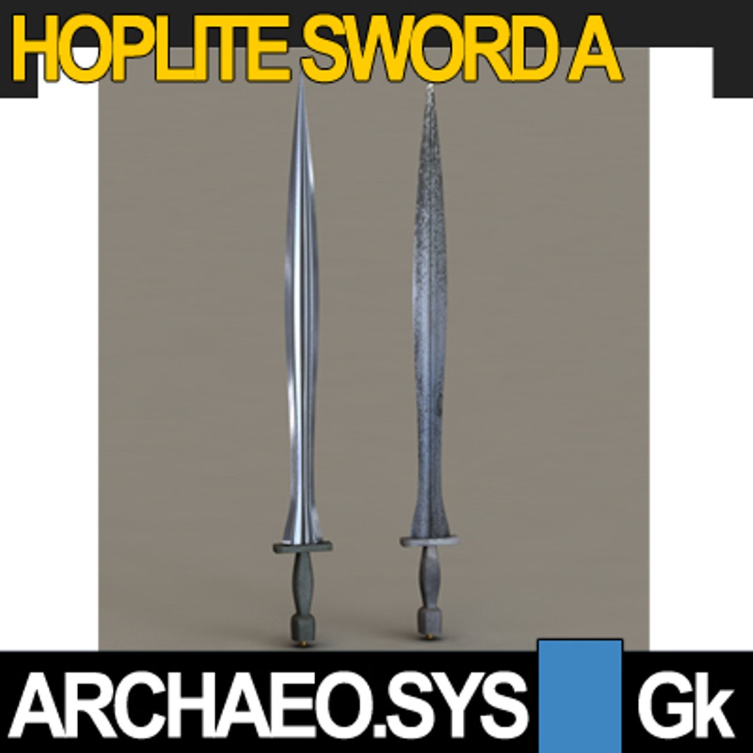 Archaeo Sys - Greek Hoplite 3d Model