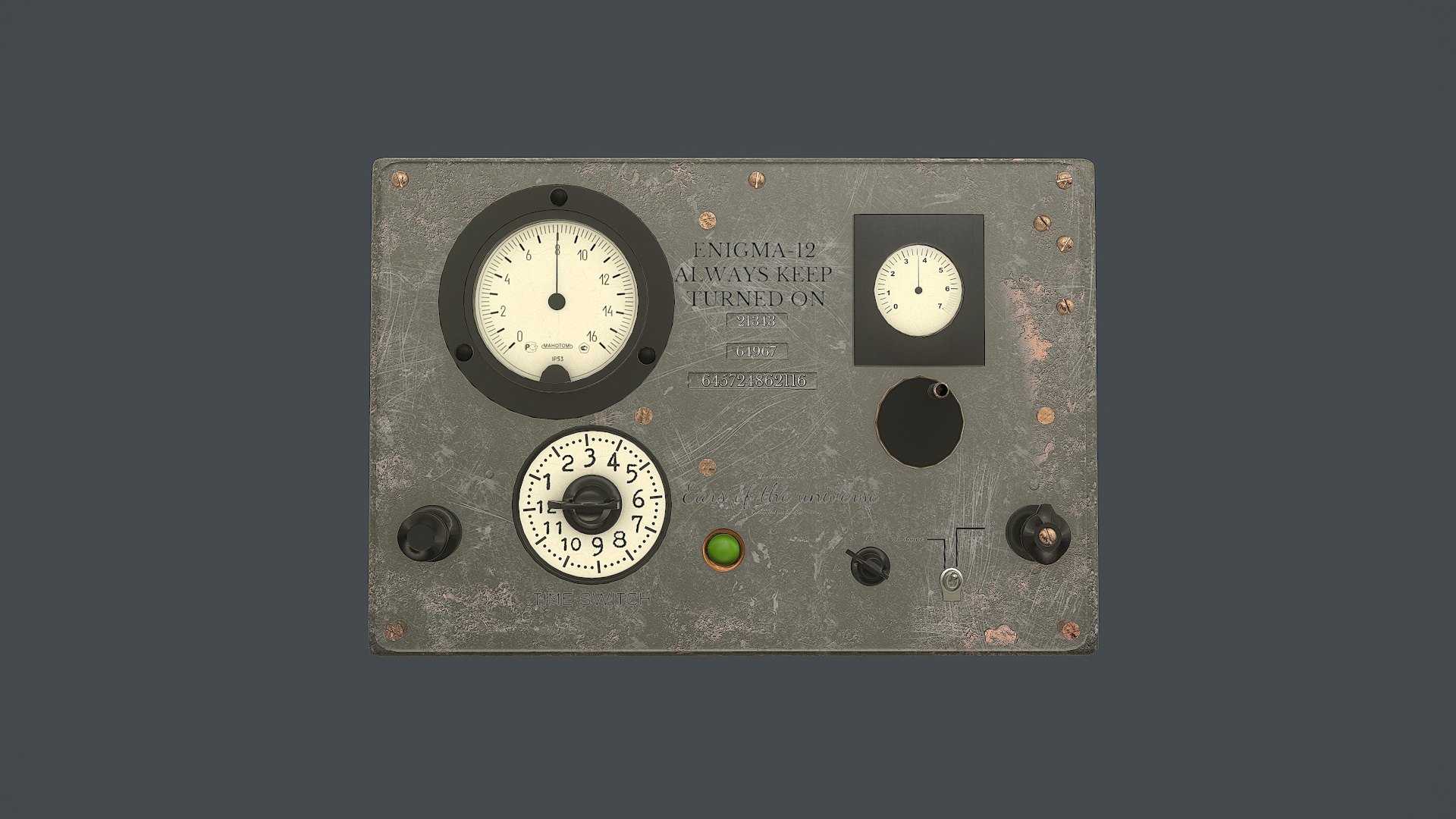 3D metallic radio - TurboSquid 1421654