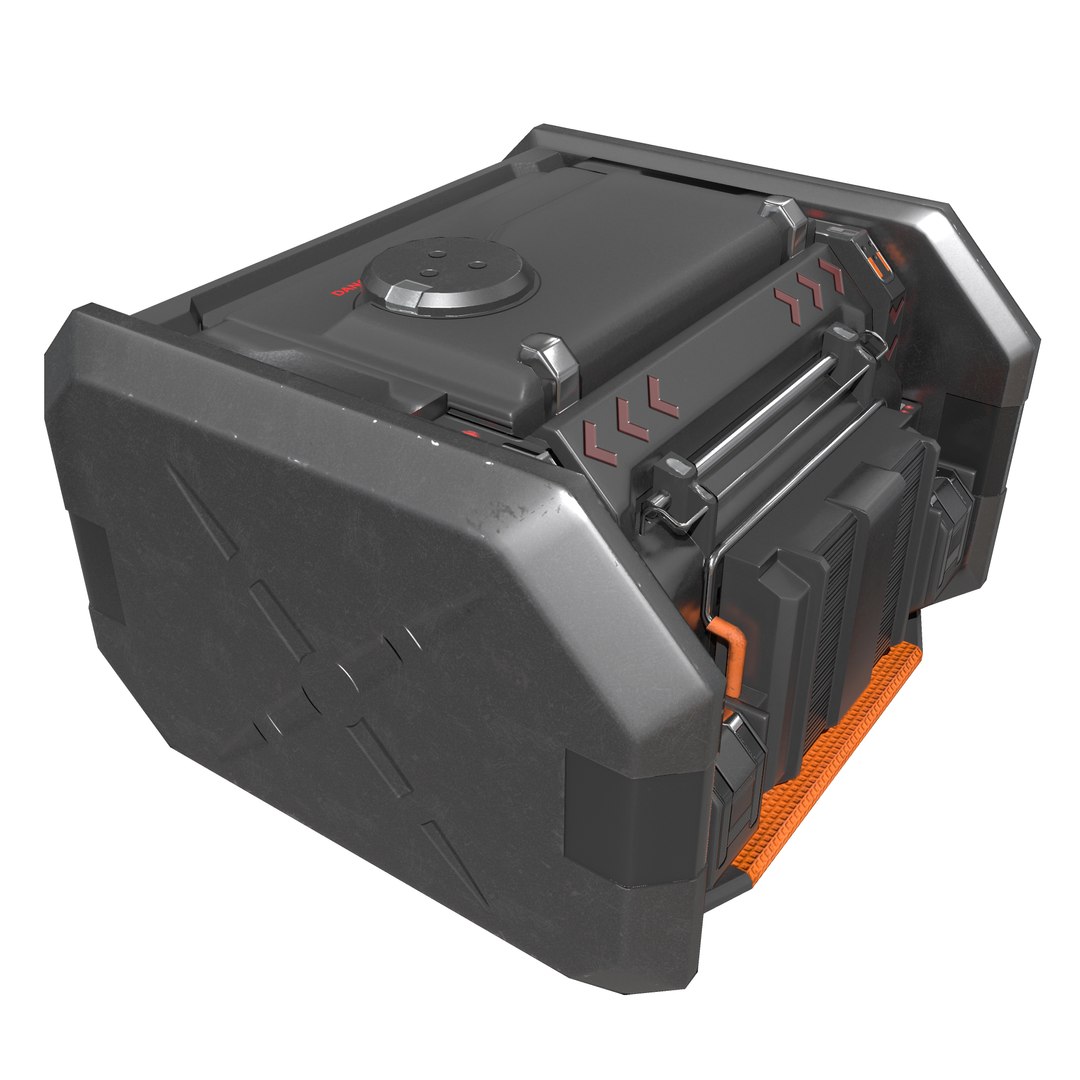 3D Space Briefcase - TurboSquid 1700064