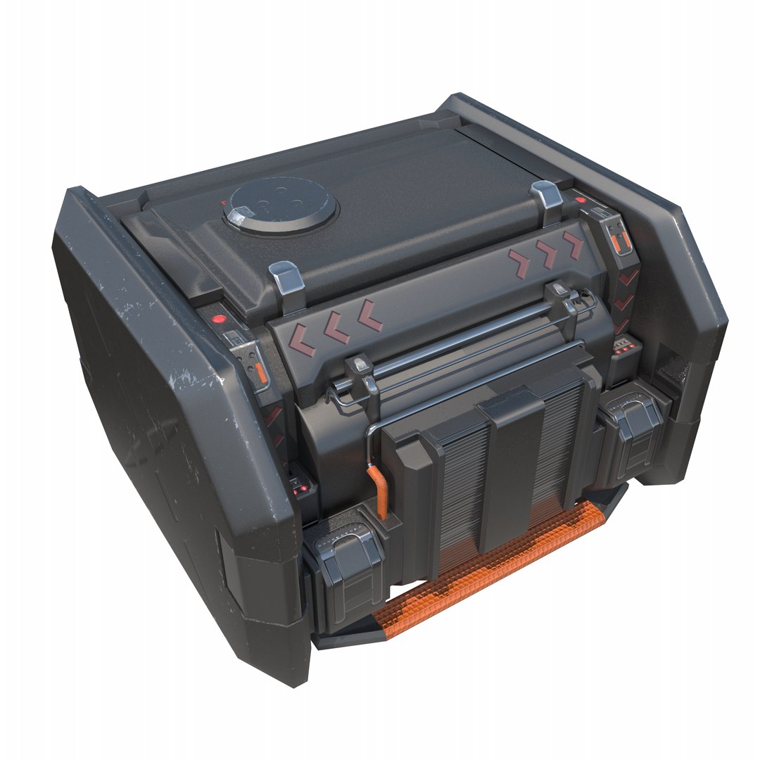 3D Space Briefcase - TurboSquid 1700064
