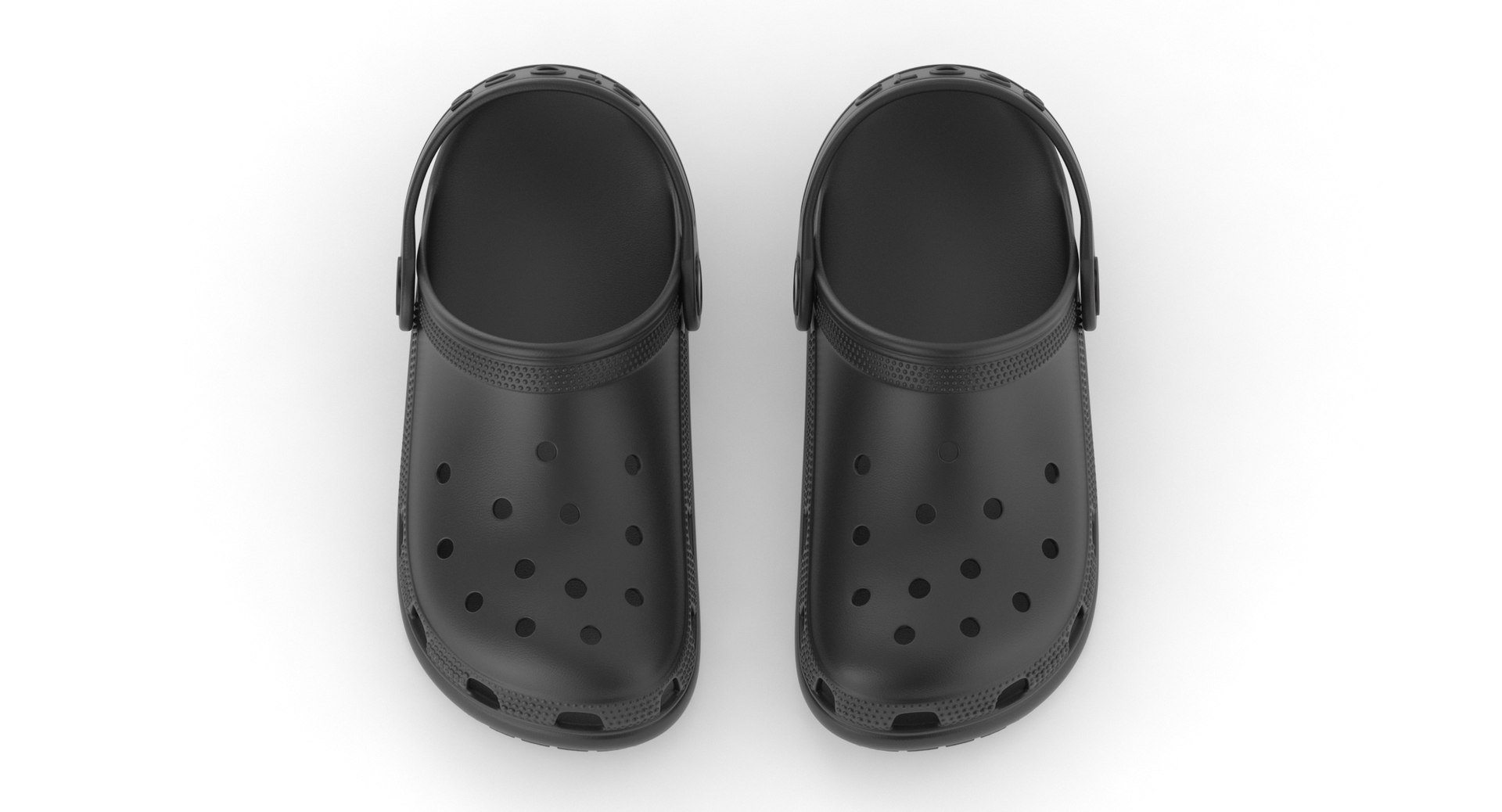 3D Clog Classic Black Model - TurboSquid 1695217