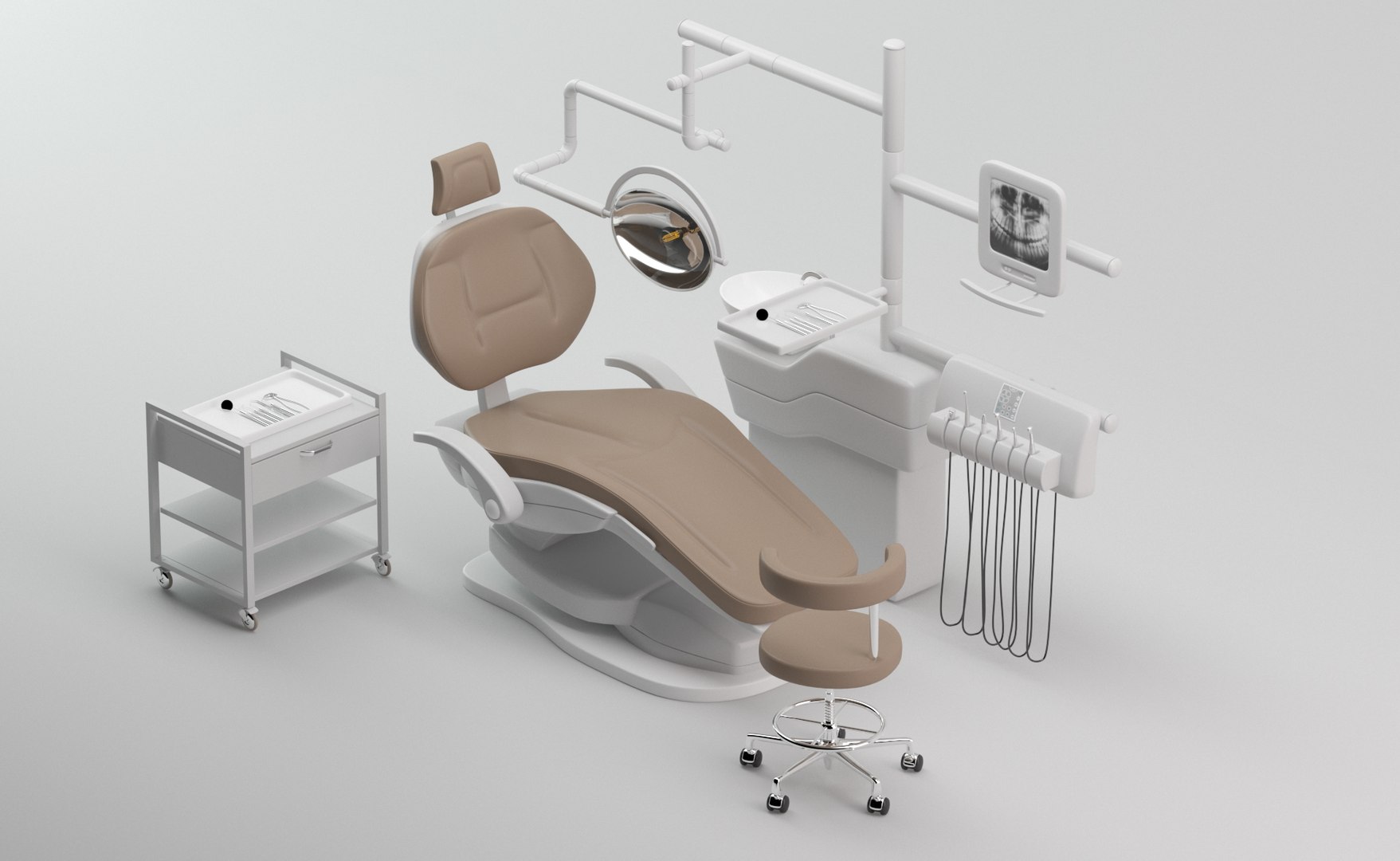 3D Dental Operating Unit Model - TurboSquid 2298871